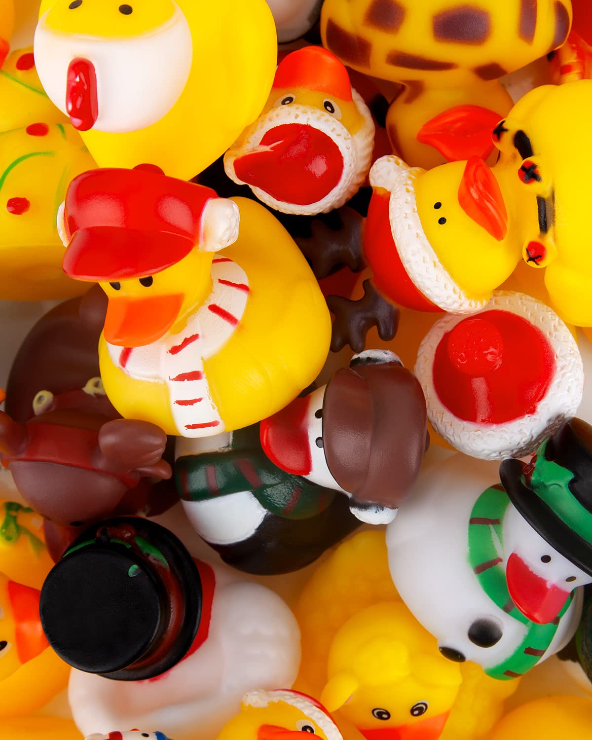 Advent Calendar 2023 - Rubber Ducks for Boys, Girls, Kids, and Toddlers - Rubber Ducky Bath Toy - Creative Christmas Gifts - Perfect for Decoration, Party Favors, Birthday