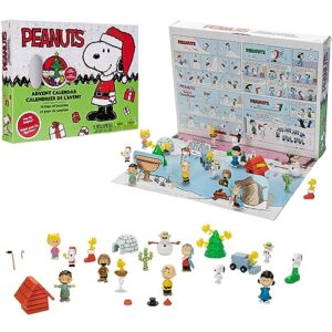 peanuts advent calendar 2024 for kids – enjoy 24 days of countdown surprises! delightful 2-inch scale figures & accessories