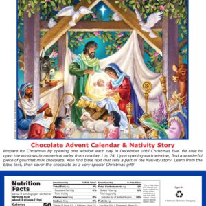 Alleluia Chocolate Advent Calendar (Countdown to Christmas)