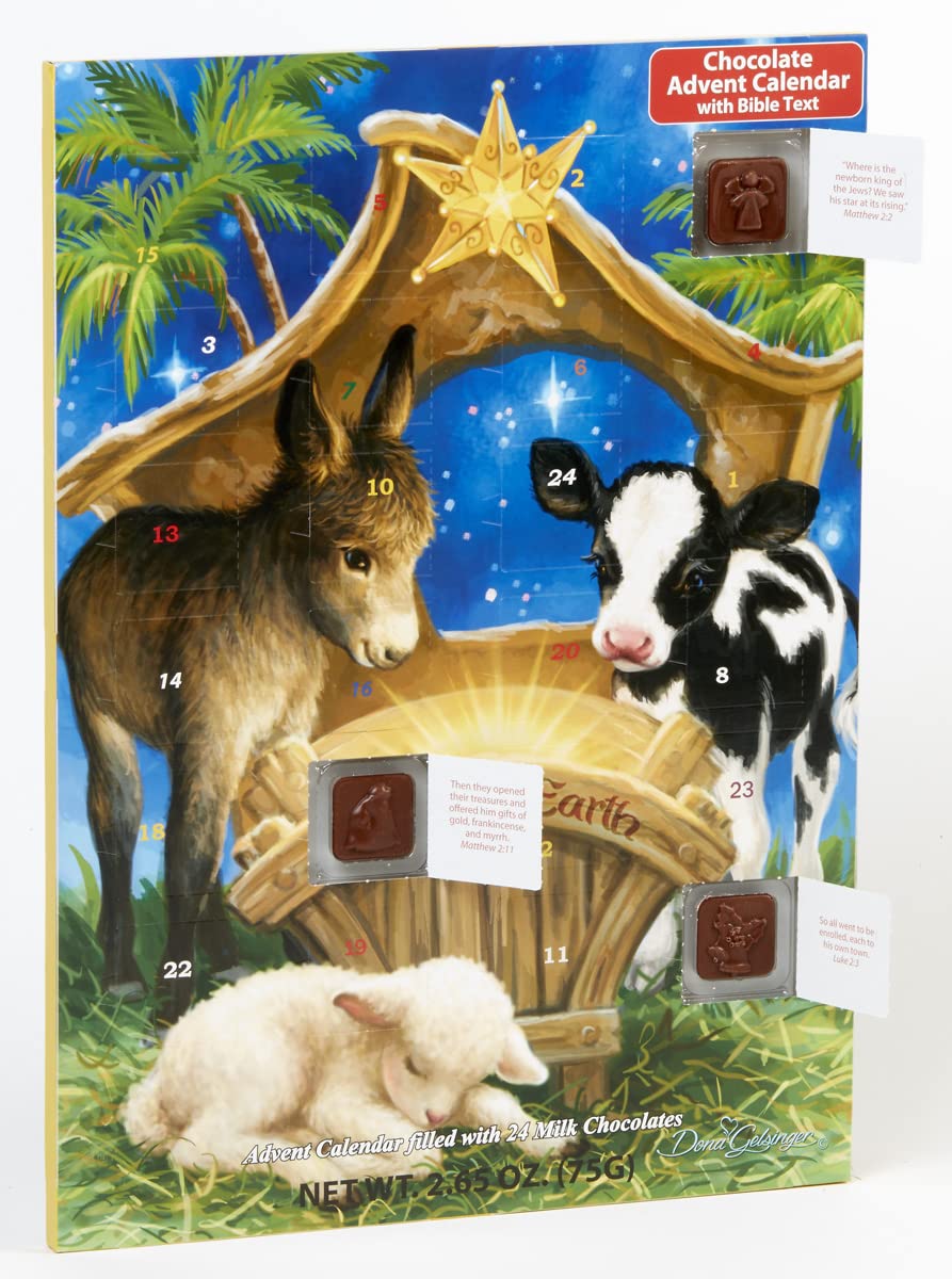 Peace on Earth Chocolate Advent Calendar (Countdown to Christmas)