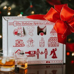 Advent Calendar for Alcohol & Adults | Gift Booze & Wine for Christmas 2023 | Great White Elephant & Holiday Party Hostess Present Idea | Alcohol Not Included