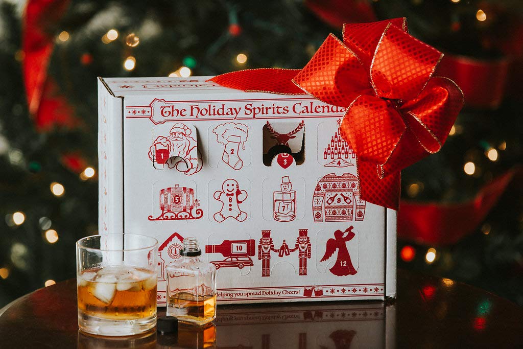 Advent Calendar for Alcohol & Adults | Gift Booze & Wine for Christmas 2023 | Great White Elephant & Holiday Party Hostess Present Idea | Alcohol Not Included