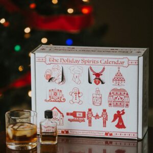 Advent Calendar for Alcohol & Adults | Gift Booze & Wine for Christmas 2023 | Great White Elephant & Holiday Party Hostess Present Idea | Alcohol Not Included