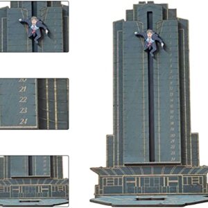 Deadly Wooden Advent Calendar for Christmas Countdown, Hans Gruber Dropped Nakatomi Plaza (Large)