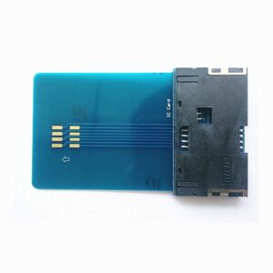 LTE WCDMA ICCID SIM USIM 4G Secure Card Reader Writer Programmer with 5pcs Blank Programable Card + SIM Personalize Tools ONLY for Windows System by XCRFID