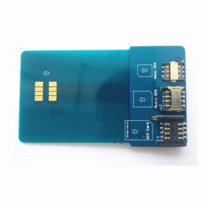 LTE WCDMA ICCID SIM USIM 4G Secure Card Reader Writer Programmer with 5pcs Blank Programable Card + SIM Personalize Tools ONLY for Windows System by XCRFID