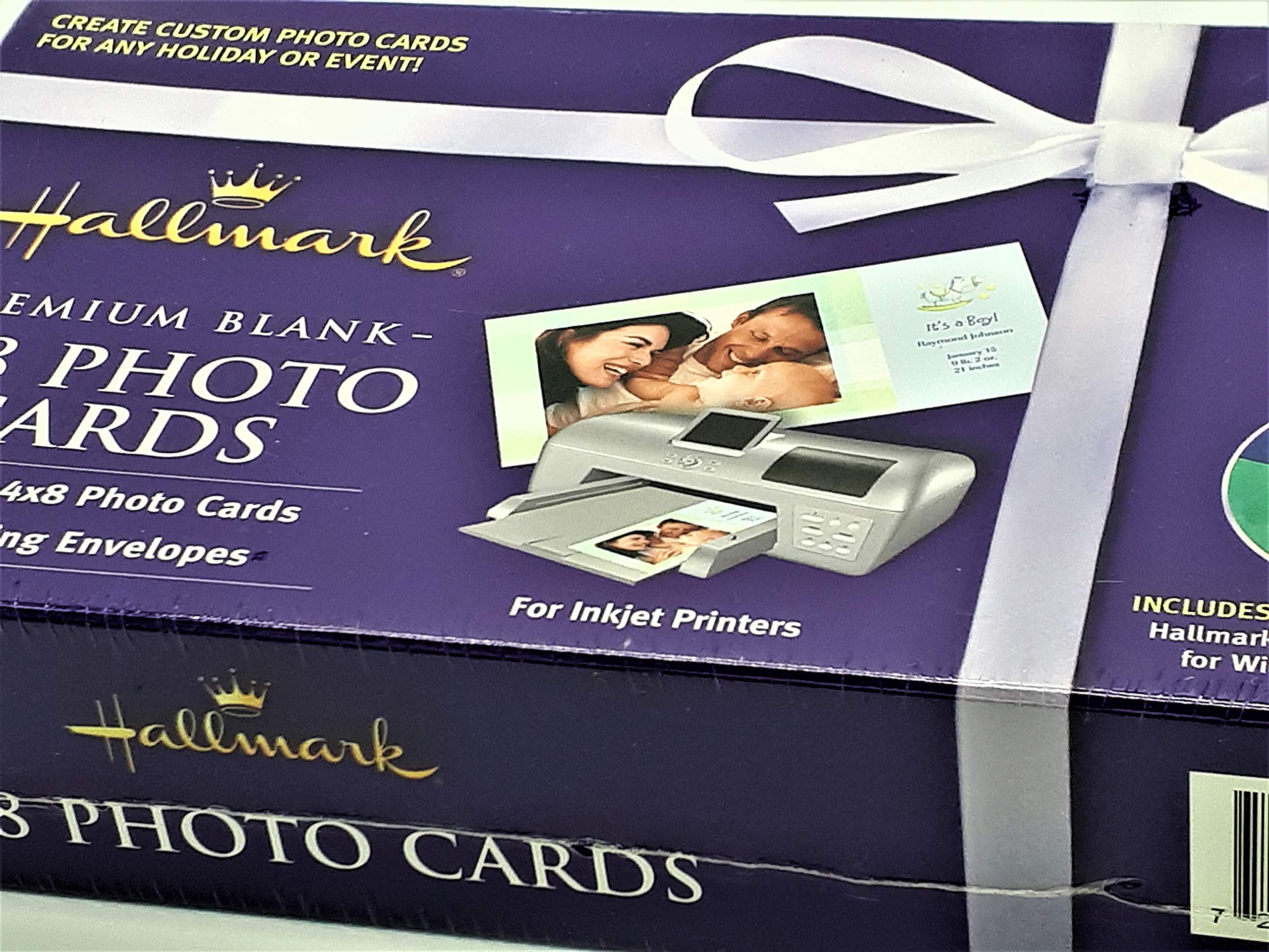 Nova Development US Hallmark Premium Blank 4x8 Photo Cards