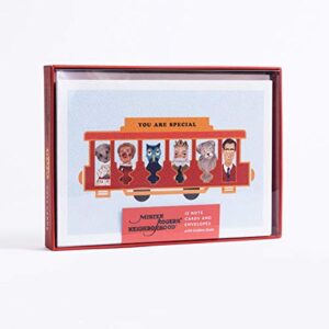 Mister Rogers' Neighborhood: 12 Note Cards with Envelopes and Golden Seals: All-Occasion Greetings to Make Anyone Feel Special