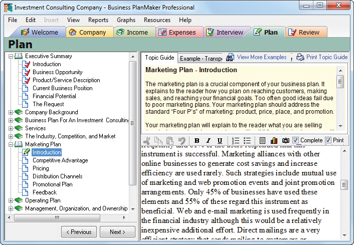 Business PlanMaker Professional 12 [Download]