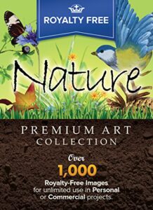 royalty-free premium nature image collection: top-quality clipart and backgrounds to make your scrapbook designs, invitations and other projects colorful!! (for pc) [download]