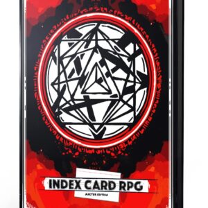 Modiphius Index Card RPG Master Edition