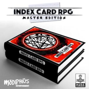 Modiphius Index Card RPG Master Edition