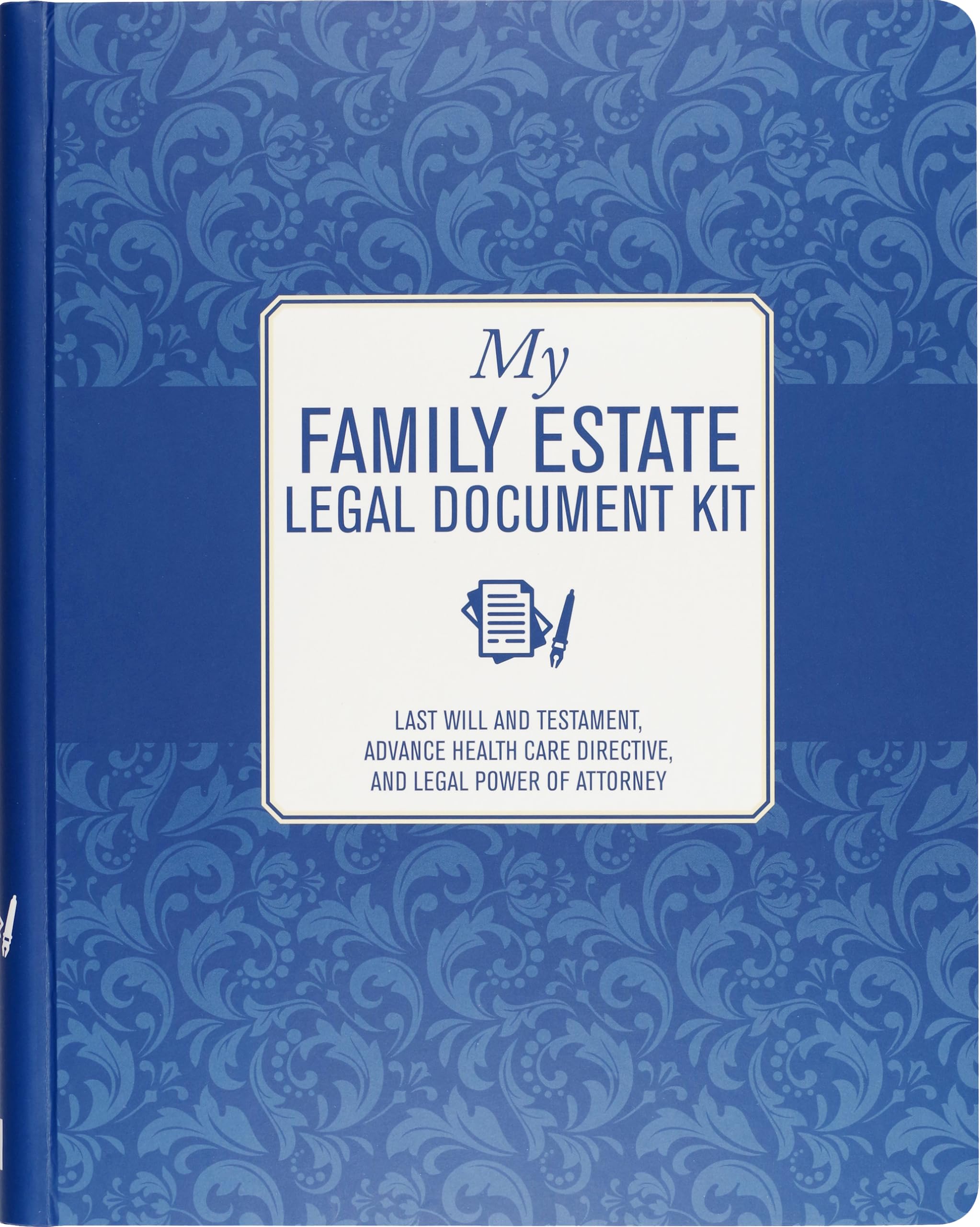 My Family Estate Legal Document Kit (includes Last Will and Testament, Health Care Proxy, and Legal Power of Attorney)