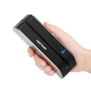 deftun bluetooth msr-x6(bt) msrx6bt magnetic stripe card reader writer encoder mini portable