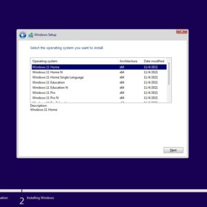 Recovery, Repair & Re-install disc compatible with MS Win 11 64 bit (PC)