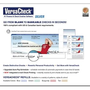 VersaCheck X1 Silver 2024 - Personal Finance and Check Creation Software