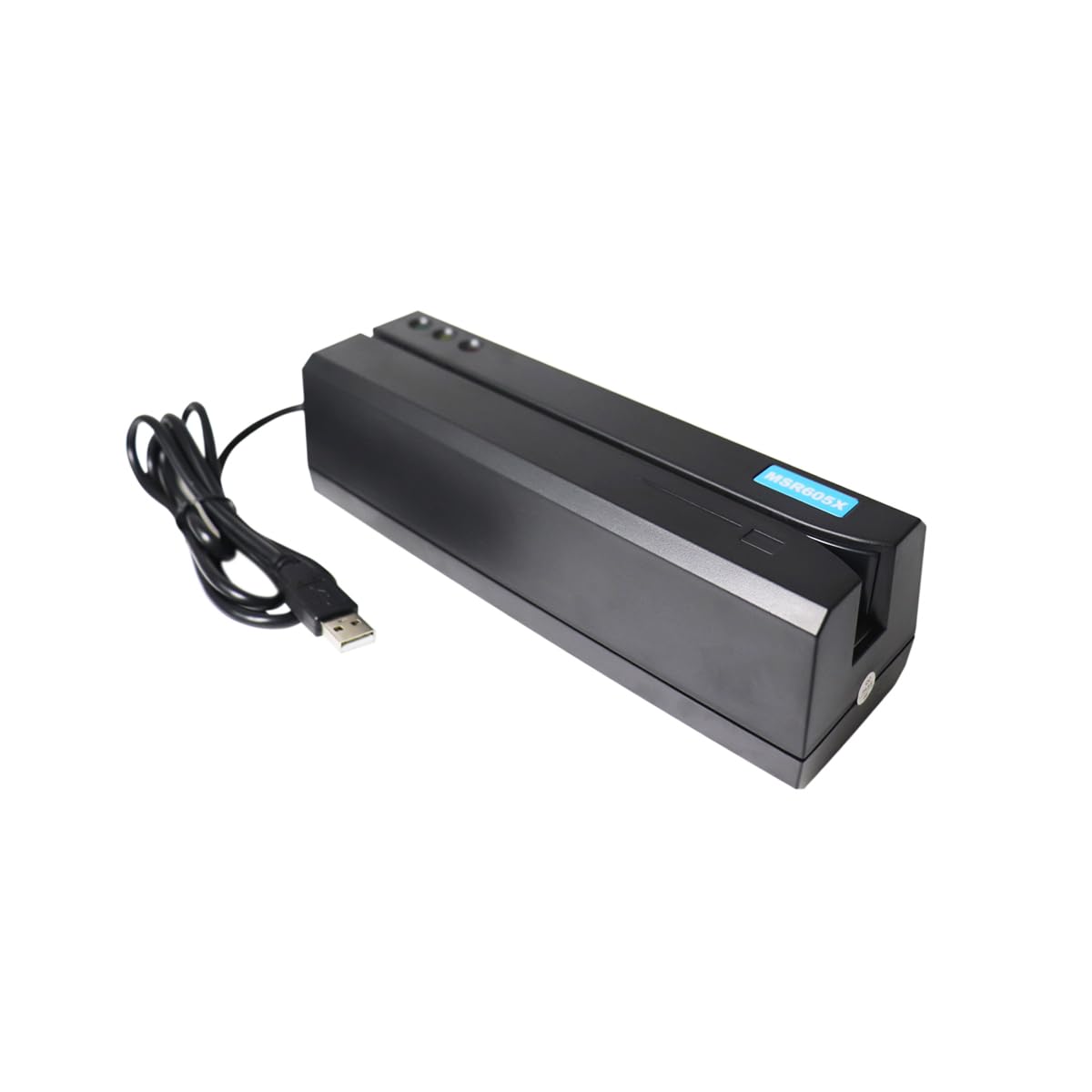 MSR605X USB Swipe Card Reader Writer 3-Track Compatible with MSR206 MSR605 MSR606