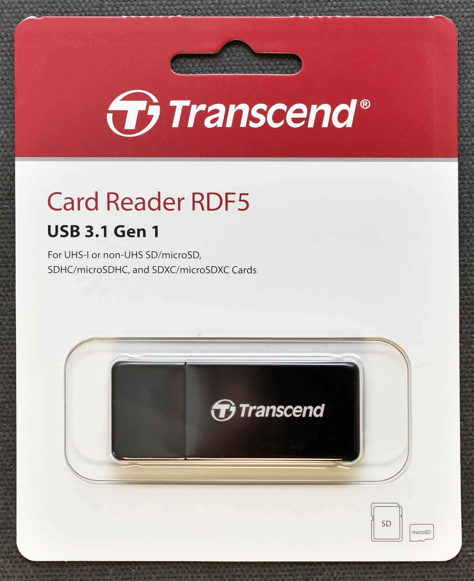 Transcend TS-RDF5K Card Reader USB 3.0 - TS-RDF5K