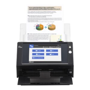 Fujitsu Network Scanner N7100 - Document scanner - Dual CIS - Duplex - 8.5 in x 14 in - 600 dpi x 600 dpi - up to 25 ppm (mono) / up to 25 ppm (color) - ADF (50 sheets) - up to 2000 scans per day -