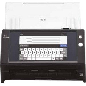 Fujitsu Network Scanner N7100 - Document scanner - Dual CIS - Duplex - 8.5 in x 14 in - 600 dpi x 600 dpi - up to 25 ppm (mono) / up to 25 ppm (color) - ADF (50 sheets) - up to 2000 scans per day -