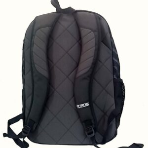 Jansport Trans Megahertz II Backpack - Grey with Stripes