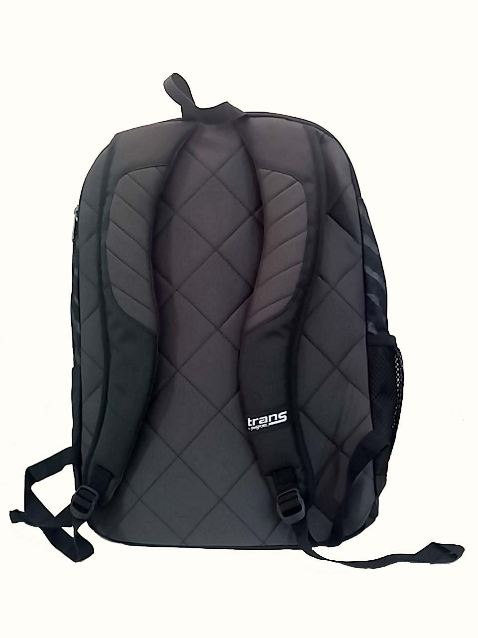 Jansport Trans Megahertz II Backpack - Grey with Stripes