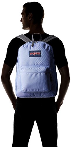 JanSport SuperBreak Backpack - Lightweight Pack, Bleached Denim