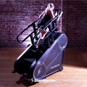 StairMaster 10G Gauntlet 10 Series Stepmill with Overdrive Training - 15" Touch Screen Console