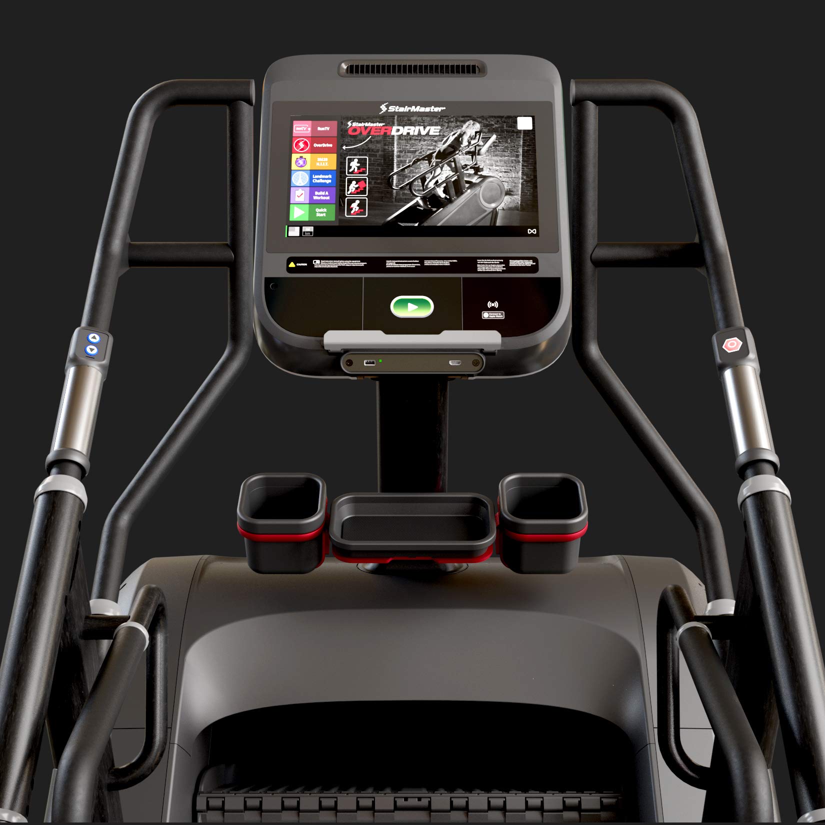 StairMaster 10G Gauntlet 10 Series Stepmill with Overdrive Training - 15" Touch Screen Console