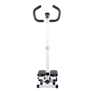 mad hornets step fitness machines stair stepper machine with handlebar stair stepper fitness workout exercise machine cardio equipment with handle bar and digital display and resistance bands