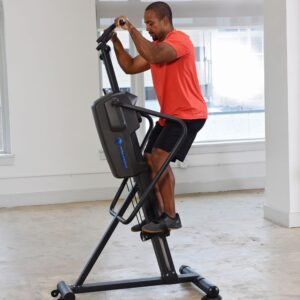 Stamina Cardio Climber - Fitness Cardio with Smart Workout App - Cardio Climber Stepping Machine for Home Workout - Up to 300 lbs Weight Capacity