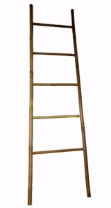 bamboo ladder, 84h"