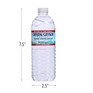 Alpine Spring Water,16.9 Fl Oz (Pack of 35),Bottled at the Source (075140350018)