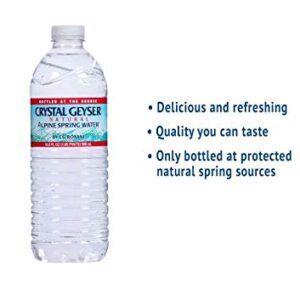 Alpine Spring Water,16.9 Fl Oz (Pack of 35),Bottled at the Source (075140350018)