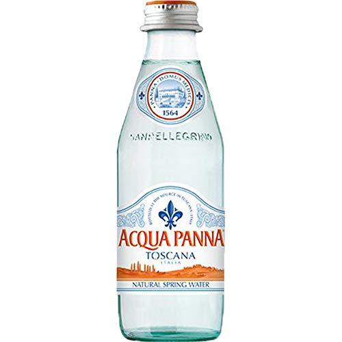 Acqua Panna Toscana Spring Water, 8.8oz Glass Bottle (Pack of 12, Total of 105.6 Oz)