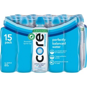 CORE Hydration Nutrient Enhanced Water, 23.9 Fluid Ounce (Pack of 15)