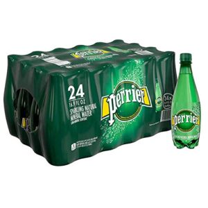 perrier carbonated sparkling natural mineral water: 24-count (16.9 fl. oz)