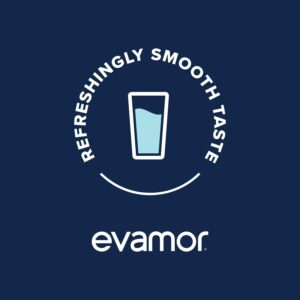 evamor Artesian Bottled Water - Single Source, Naturally Alkaline and Full of Electrolytes Refreshing and Smooth Tasting Water for Hydration and Health, 20 Fl. Oz. Bottles (Pack of 12)