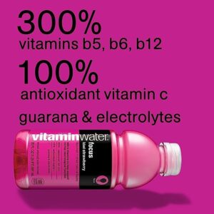 Vitamin Water Variety Pack - 20 oz Water Bottles - Vitaminwater Energy Drink, Flavored Water - Vitamin water XXX, Energy, Refresh, Focus - Sport Drinks Variety Pack - Vitamin Water 12 Pack