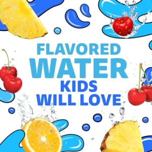 Capri Sun Roarin' Waters Tropical Tide Naturally Flavored Water Kids Beverage (40 ct Pack, 4 Boxes of 10 Pouches)