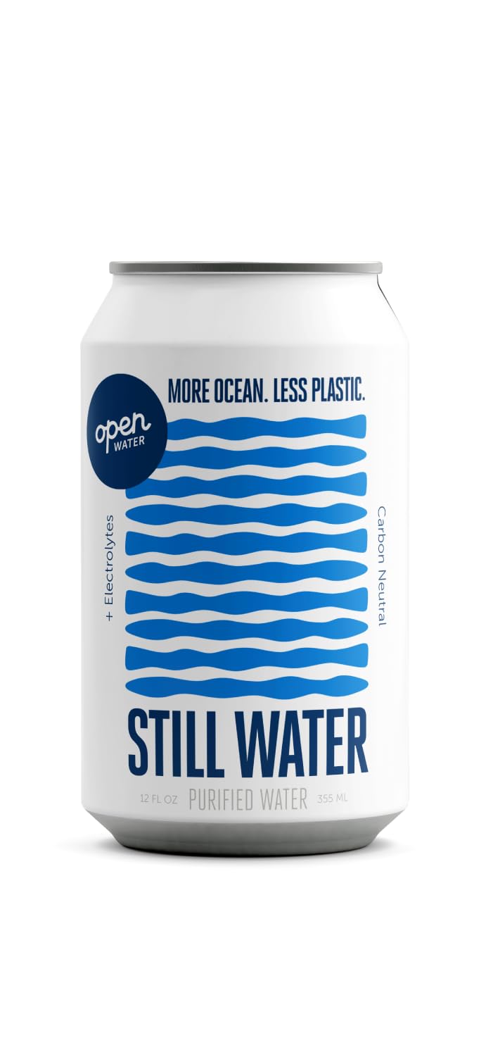 Open Water - Still Cans (4 Cases - Canned Still Water)