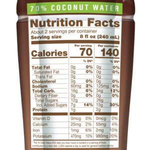 Zico Chocolate Coconut Water, Dairy-free, Plant-based, tastes like Chocolate Milk, 16.9 Fl Oz (Pack of 12)