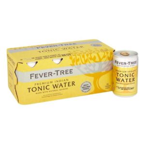 fever-tree premium indian tonic water cans 8 x 150ml