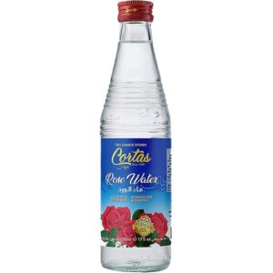 cortas - rose flower water, 17 fl oz (500ml), large