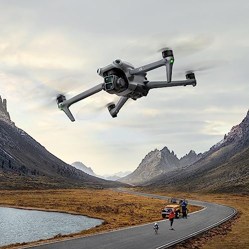 DJI Air 3 Fly More Combo with DJI RC 2, Drone with Camera 4K, Dual Primary Cameras, 3 Batteries for Extended Flight Time, 48MP Photo, 20Km Max Video Transmission, FAA Remote ID Compliant