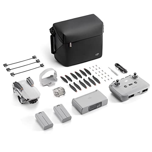 DJI Mini 2 SE Drone Fly More Combo Bundle with 128GB microSD Card, Carrying Case, Corel PC Software Kit, Anti-Collision Light, Landing Pad, Cleaning Kit