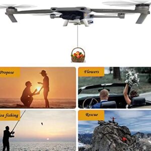 TORTOISE Payload Delivery Airdrop Transport Device Fishing Bait Line Throwing Drone Toy/Search &Rescue For Dji Mavic Air 2/2s Quadrotor Drone Drop Release Accessories