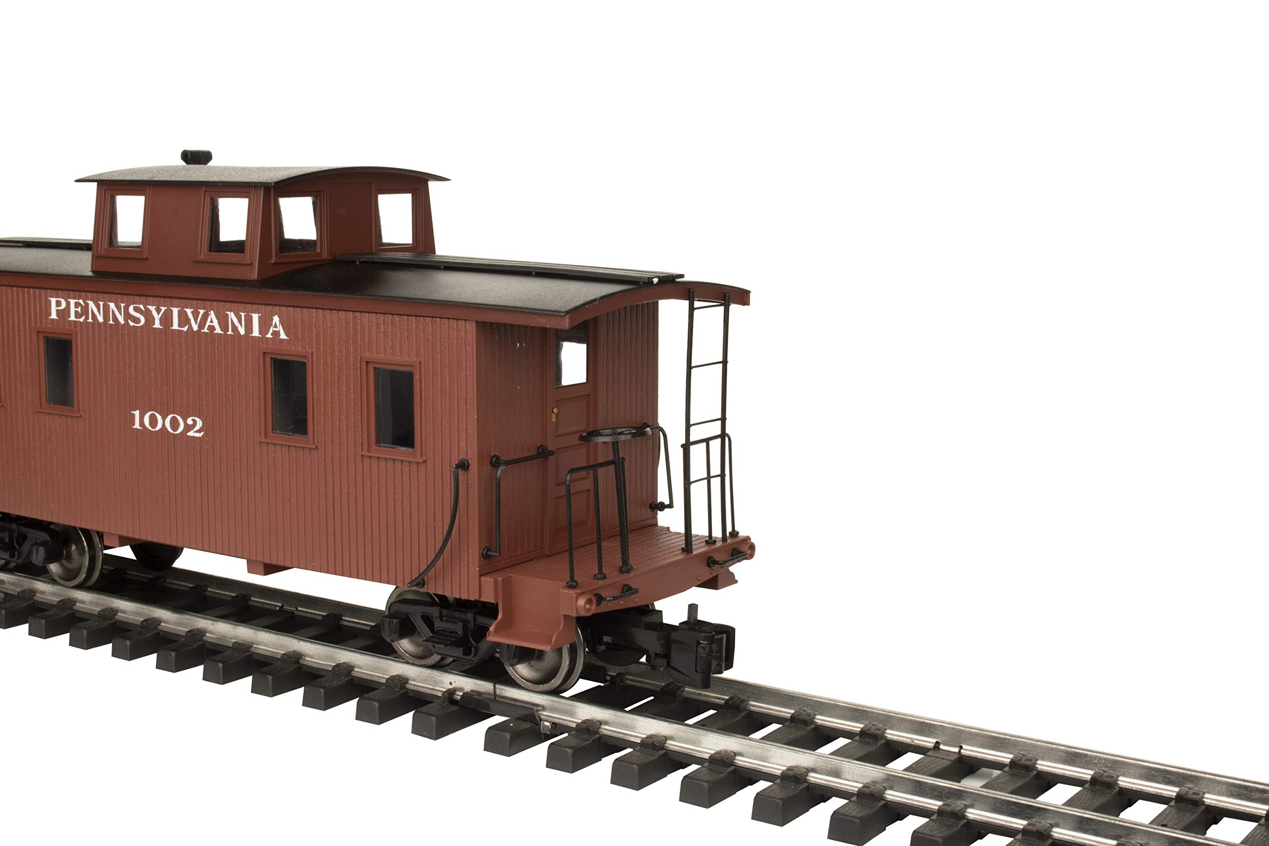 Bachmann Trains - Center Cupola Caboose - Pennsylvania #1002 - Large G Scale