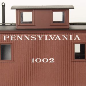 Bachmann Trains - Center Cupola Caboose - Pennsylvania #1002 - Large G Scale