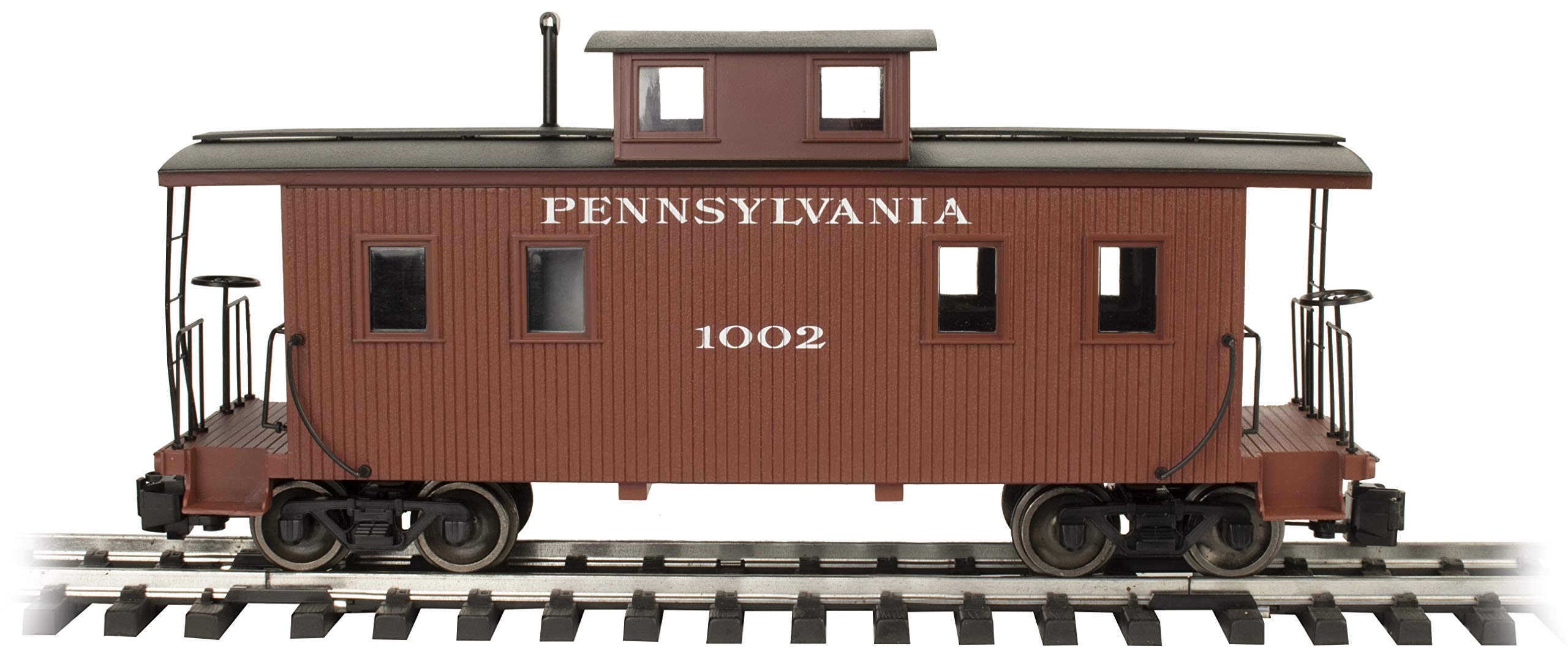 Bachmann Trains - Center Cupola Caboose - Pennsylvania #1002 - Large G Scale